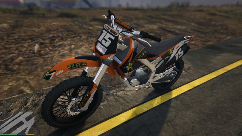 Sanchez KTM Rockstar Kit - Véhicules - Téléchargements GTA 5