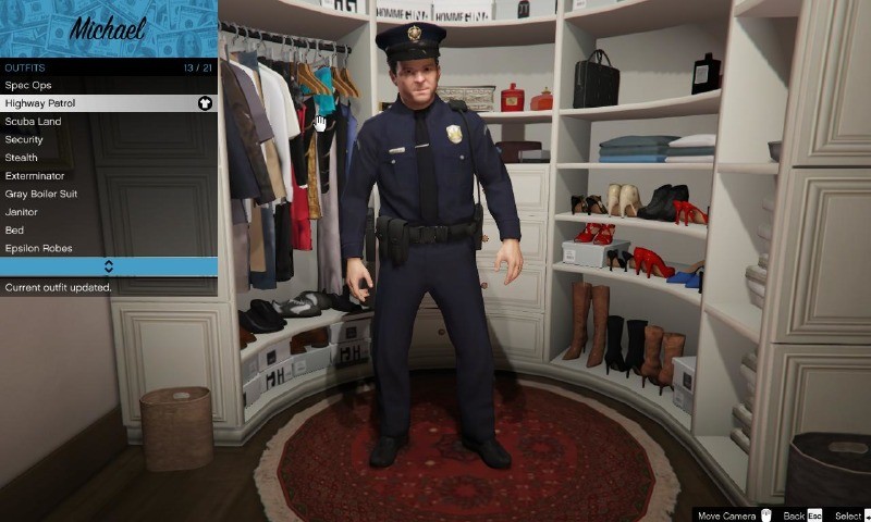 Michael LSPD Uniform - Skins / Modèles - Téléchargements GTA 5